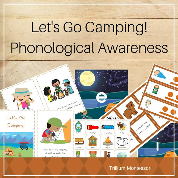 Camping Phonological Awareness Pack – Trillium Montessori