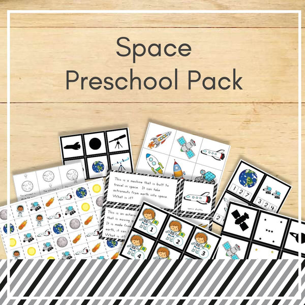 Space Preschool Pack – Trillium Montessori