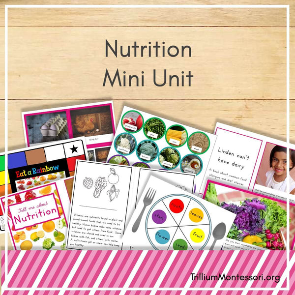 Nutrition Mini Unit – Trillium Montessori