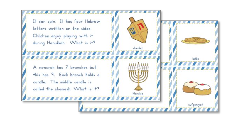 Hanukkah Preschool Pack – Trillium Montessori
